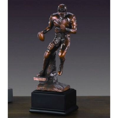 Treasure of Nature 4"x10" Football Player Statue, Resin | eBay