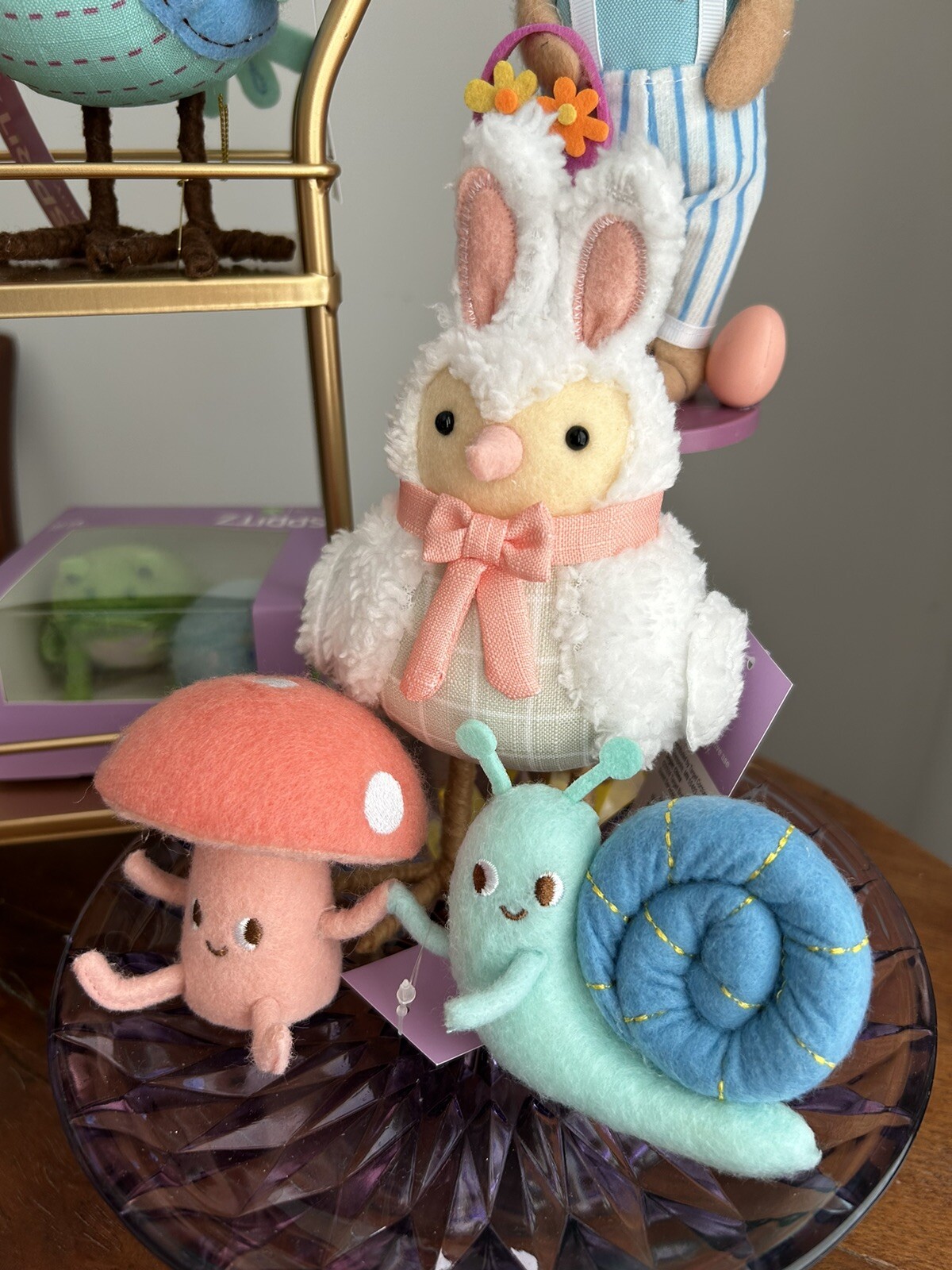 Target Spritz Easter Spring 2024 Fabric Birds Felt Duos Bunny Lot 16 ...