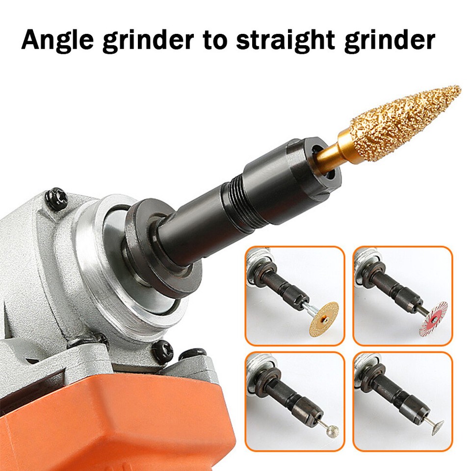 3/6mm Angle Grinder to Straight Grinder Chuck for 100-type Angle ...