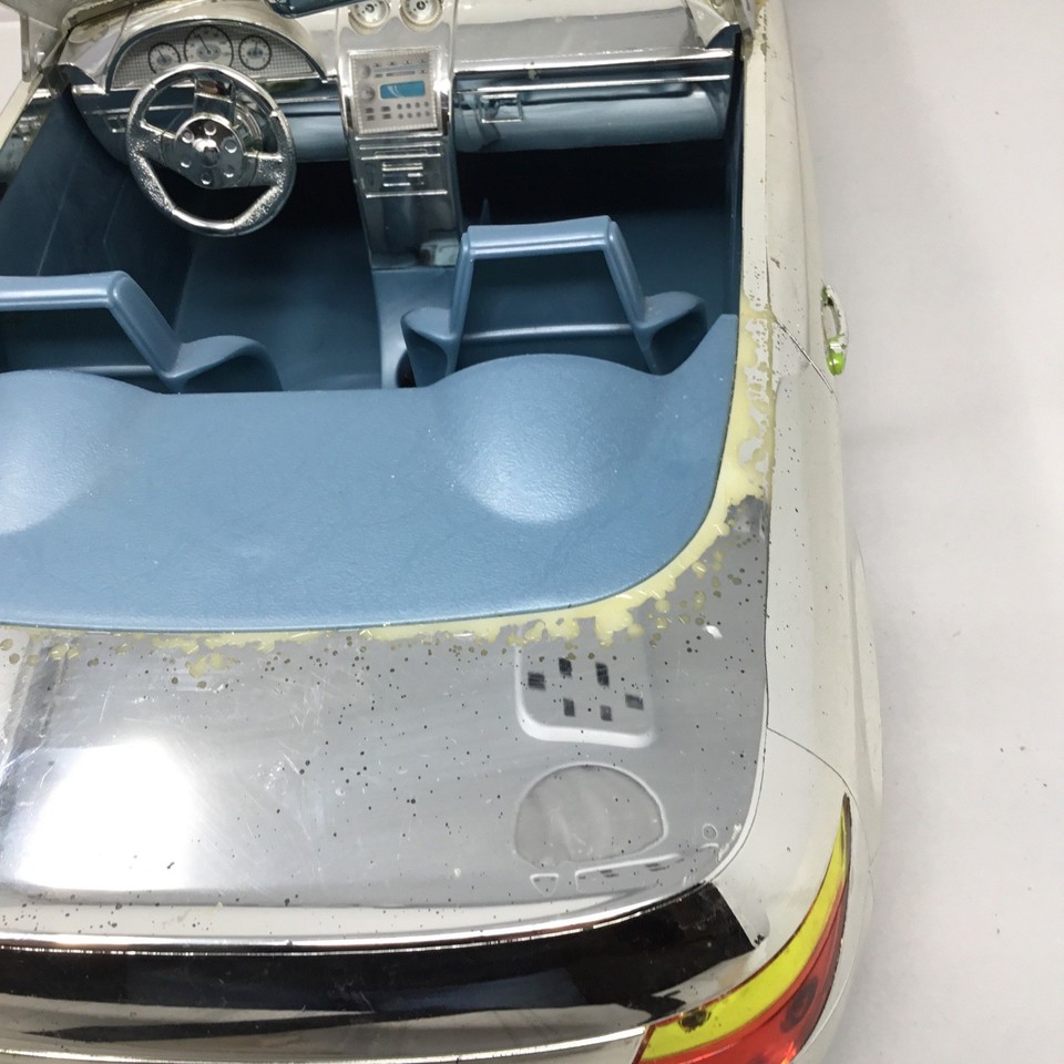 Barbie Mattel My Bling Bling My Scene Mirrored Chrome Silver Car 2005 ...