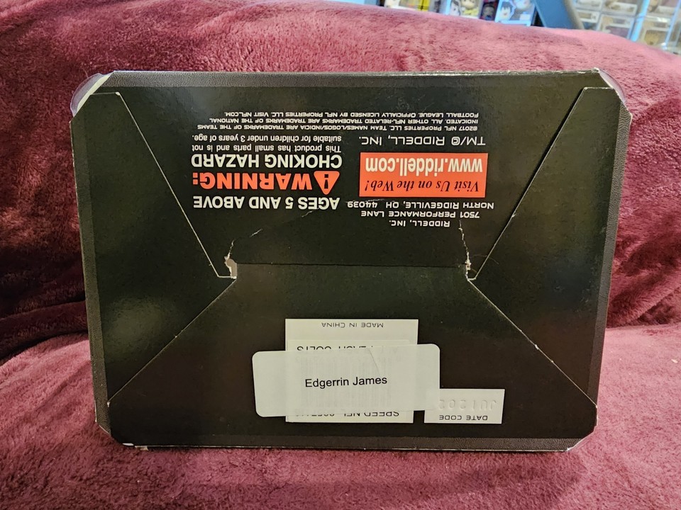 Edgerrin James Autographed Indianapolis Colts Flash Mini Football ...