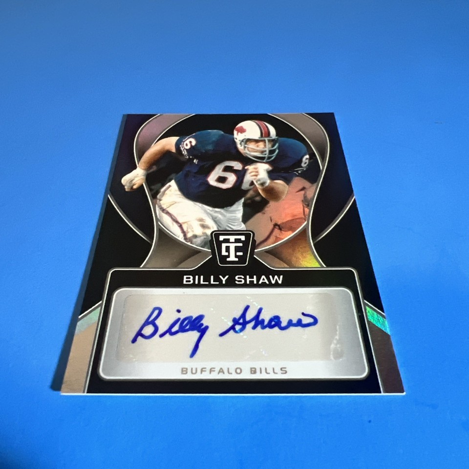2024 Totally Certified Football BILLY SHAW Auto #SIG-BSW BUFFALO BILLS ...