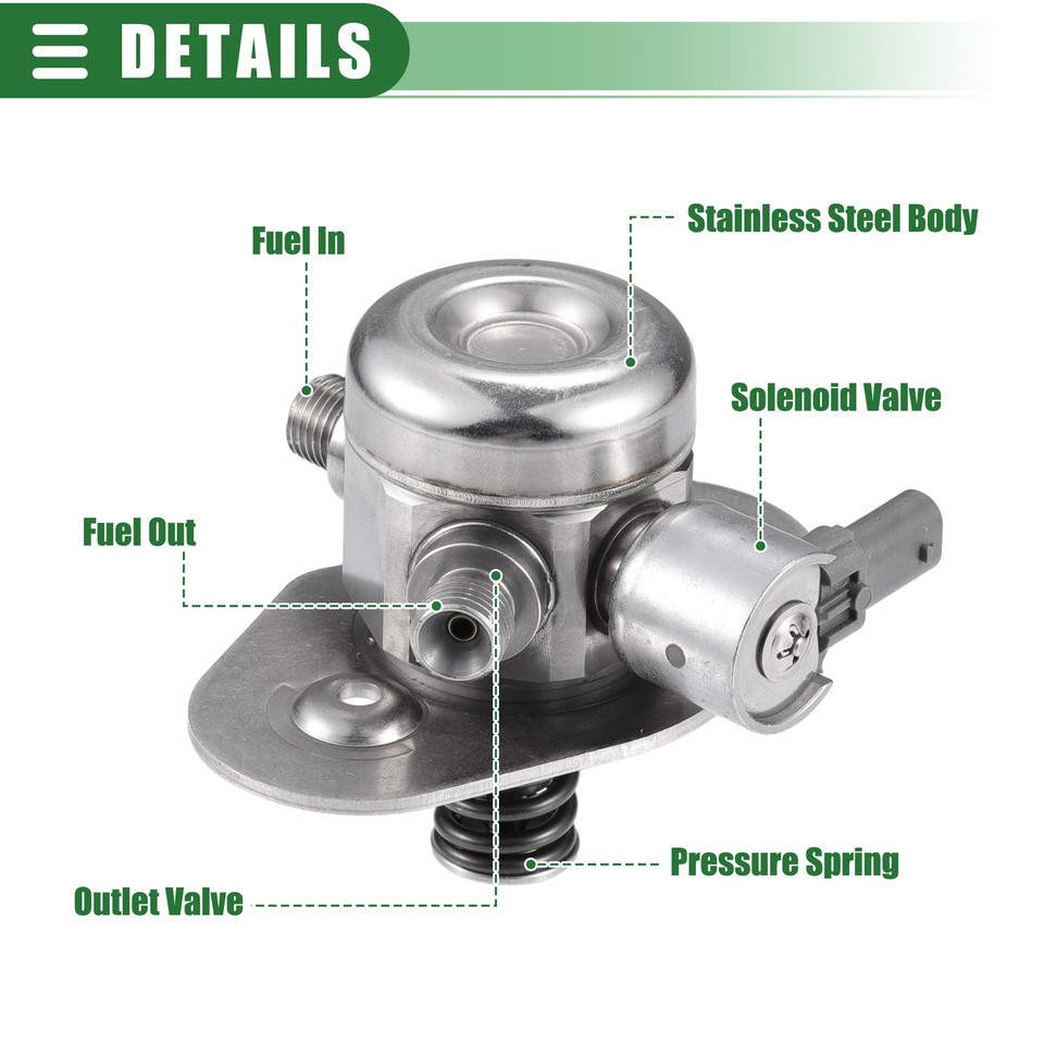High Pressure Fuel Pump for BMW X5 X6 530i 550i 750i 750Li M5 M6 No ...