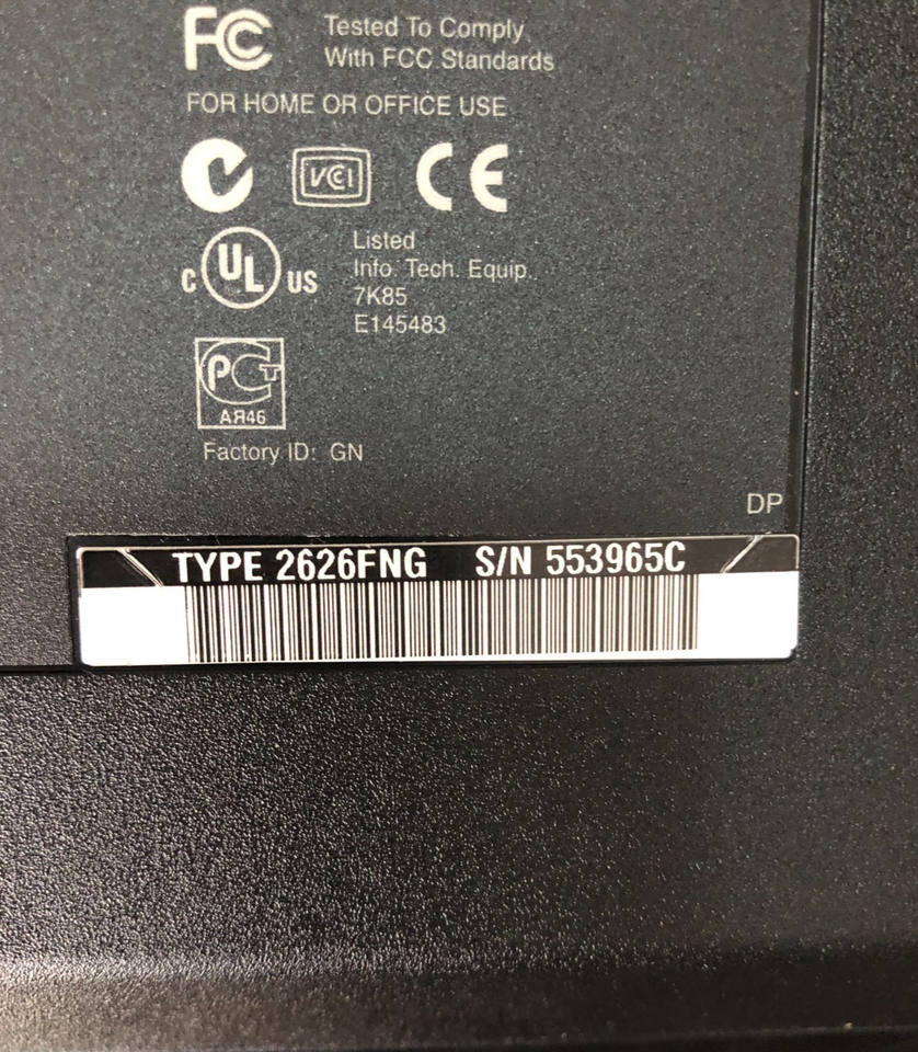 Vintage IBM ThinkPad 390X (2626-FNG) Unused | eBay UK