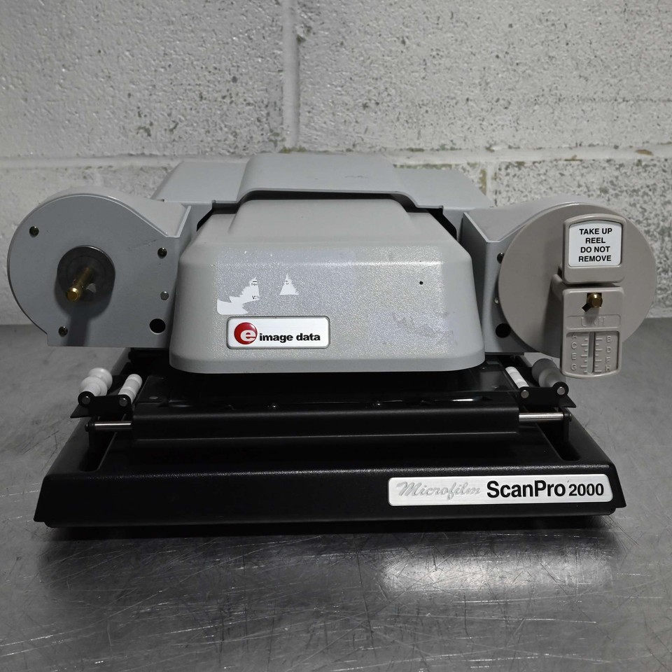 e-Image Data Corp. ScanPro 2000 Desktop Microfilm Scanner MSPGDX-SP7 | eBay