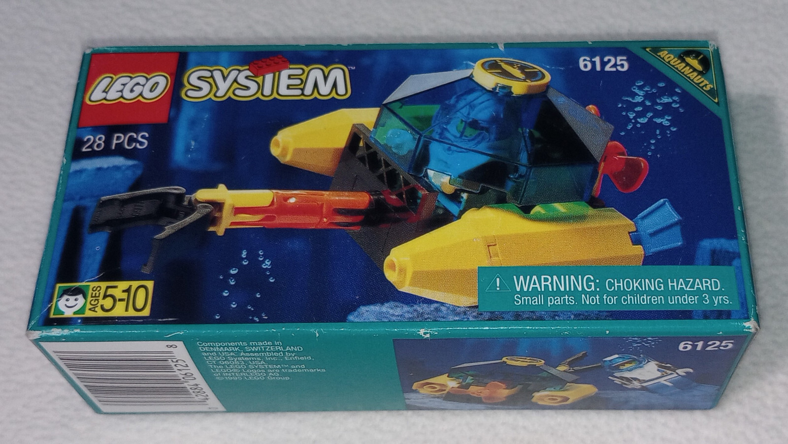 LEGO: 6125 - Sea Sprint 9 - Retired - 1995 - Vintage & Rare - Sealed ...