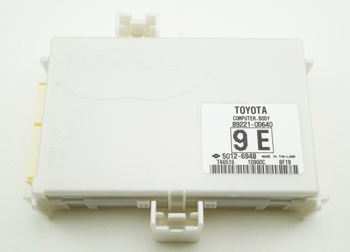 GENUINE 89221-0D640 TOYOTA SPARE PART COMPUTER BODY | eBay Australia