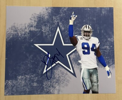 DEMARCUS WARE SIGNED 8x10 PHOTO AUTOGRAPHED DALLAS COWBOYS FOOTBALL ...