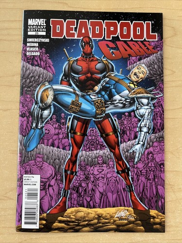 Cable #25 Rob Liefeld Deadpool Homage Variant Marvel Comics 2010 | eBay