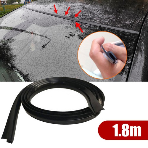 Car Rubber Seal Strip Auto Front Windshield Wiper Panel Sealed Trim ...