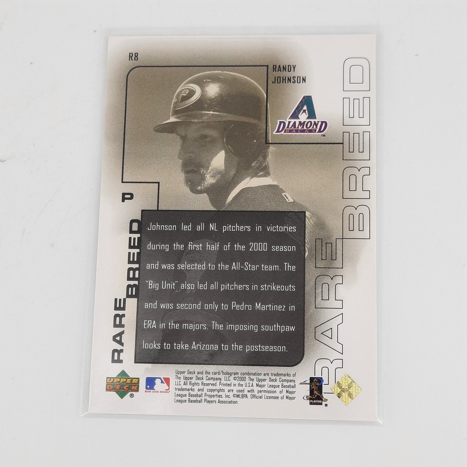 2000 Upper Deck Pros and Prospects Rare Breed Baseball Card #R8 Randy ...