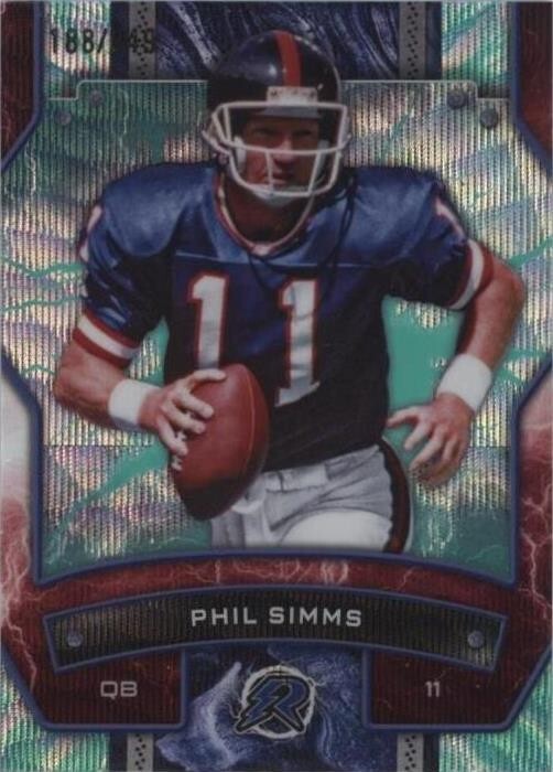 2024 Topps Resurgence - Phil Simms #73 Teal Surge Refractor /149 for ...