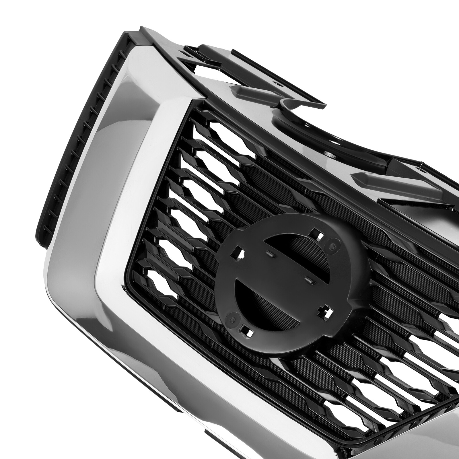 KUAFU For Nissan Rogue 2017-2020 19 Front Upper Bumper Grille Grill ...