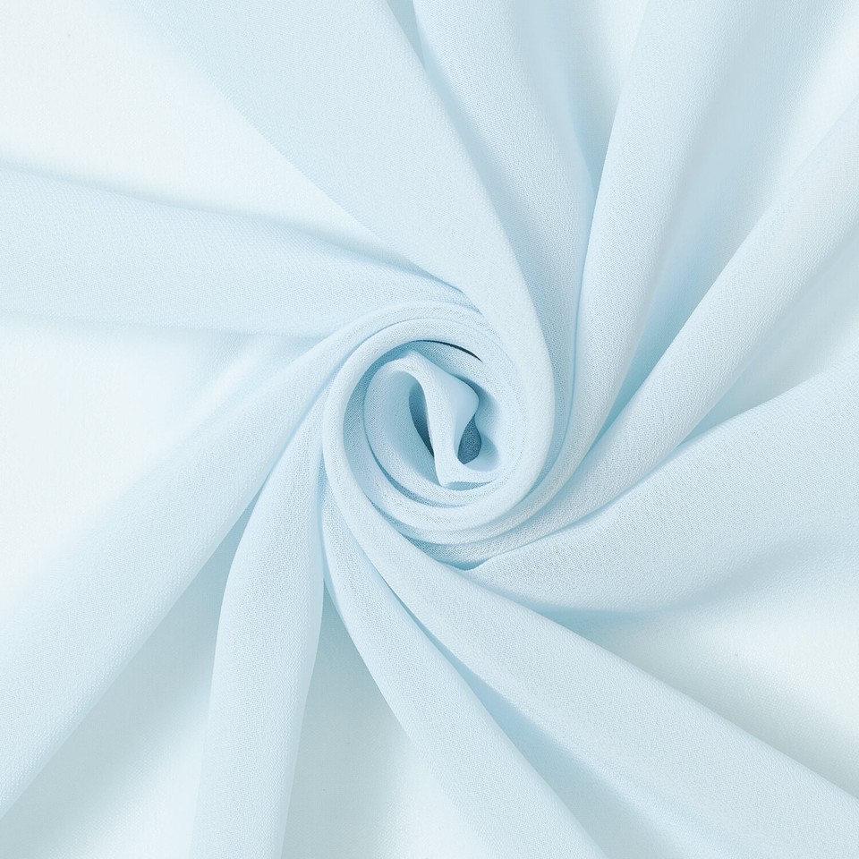Polyester Chiffon Sheer Lightweight Breathable (60 Inch) Fabric By The ...