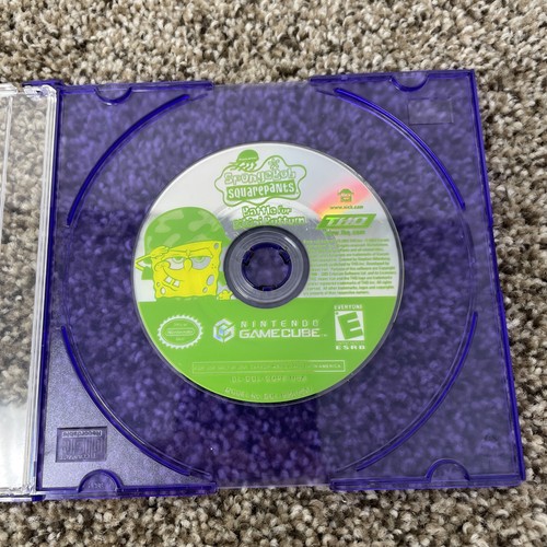 SpongeBob SquarePants: The Battle for Bikini Bottom (GameCube) DISC ...