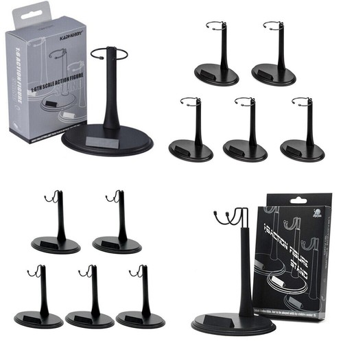 5PCS 1PC 1/6 Scale Action Figure Base Display Stand U C Type For Phicen ...