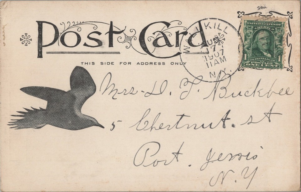 Outing Days Old Home Week Wallkill Valley Walden NY UDB 1907 Postcard ...