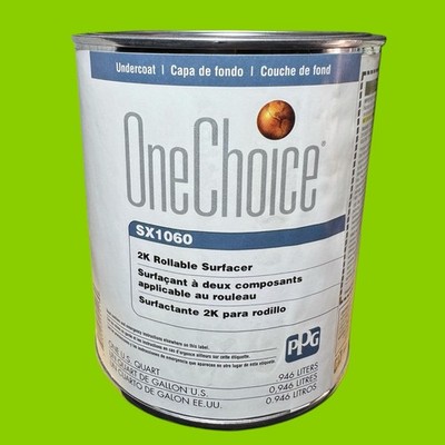 PPG🔻 ONE CHOICE SX1060 🔻4:1 🌀🔻2K ROLLABLE PRIMER SURFACER🇺🇸FREE SHIP🇺🇸 ...