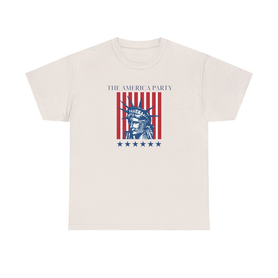 The America Party T-Shirt, Elon Musk Fan Tee, Political Merchandise | eBay