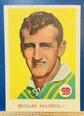 VFL Brian Hambly (yellow)Scanlens Football Gum Card FREE POST | eBay ...