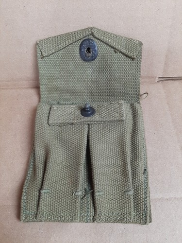 Vintage USMC Military Magazine Ammo Pouch - MARKED USMC | eBay