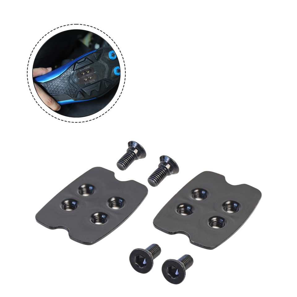 Iron Cleat Kit Cycling Shoes Cleats Easy Setup Robust Iron Construction ...