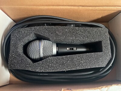 Audio Technica PR99 NOS Microphone W/ Cable | eBay