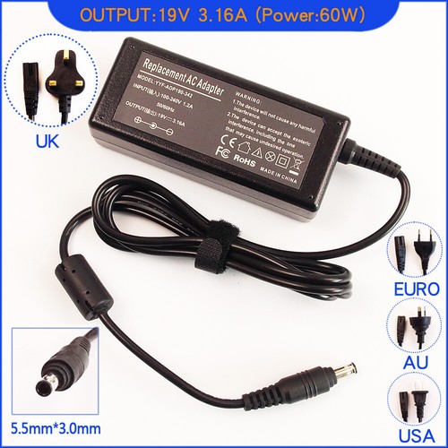 Laptop Ac Adapter Charger for Samsung NP-X125-JA01UK NP-X125-JA02 ...