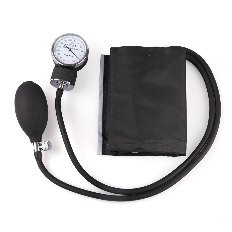 Aneroid Sphygmomanometer Stethoscope Manual Blood Pressure BP Cuff ...