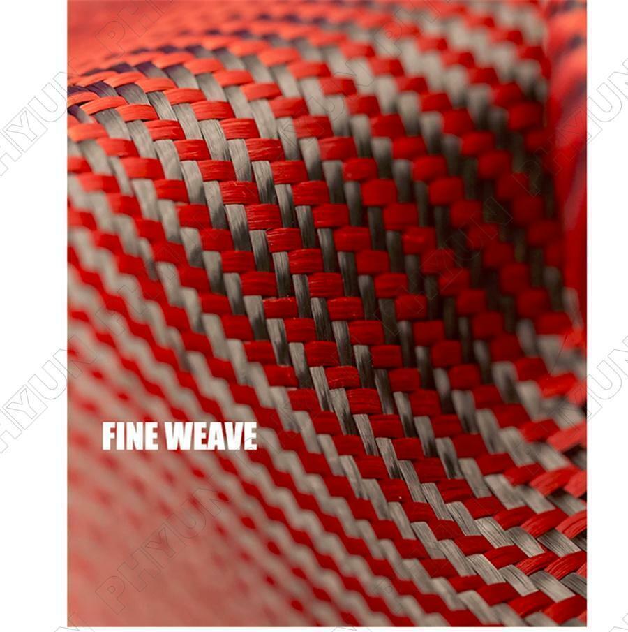 12" x 60" Carbon Fiber Fabric Cloth 3K 2x2 Twill Weave Fabric 220gsm ...