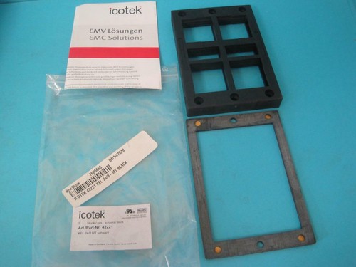 New Icotek Cable Entry Frame Kit KEL BES 24/8 p/n 4221 MT Black | eBay