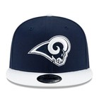 New Era Los Angeles Rams Snapback Hat NFL Team Basic 2 Tone Adjustable ...