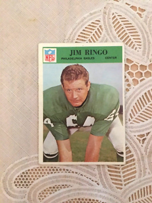 VTG 1966 PHILADELPHIA JIM RINGO #141 POOR WRITING ON BACK PHILADELPHIA ...