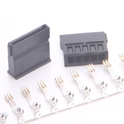 10 Set SATA Power Connector Shell with Gold Plated Crimp Terminal Pin ...