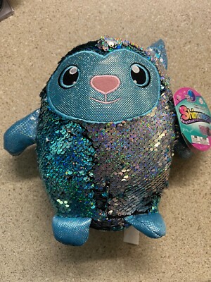 Shimmeez 8" Lainey Lamb Reversible Sequin Plush Stuffed Animal NWT | eBay