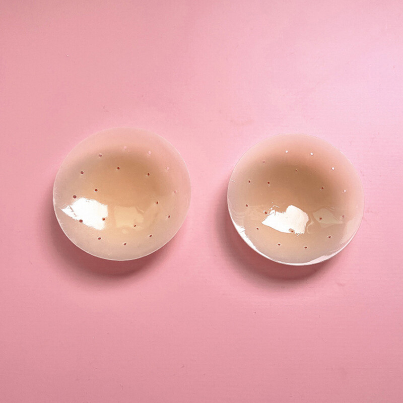 Perforated breathable light proof bump proof nipple patch silicone ...