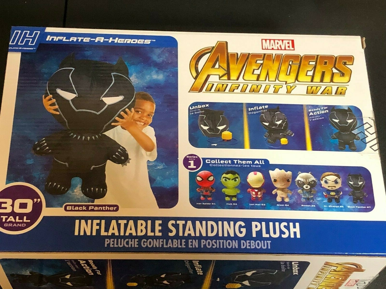 Marvel Avengers Infinity War Black Panther Inflatable Standing Plush 30 ...