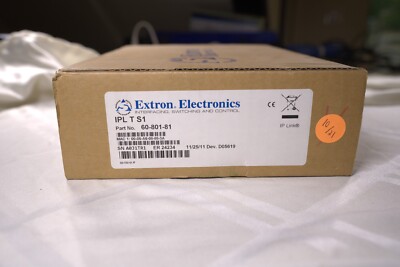 Extron IPL T S1 60-801-81 One Serial Port IP Link Control Processor | eBay