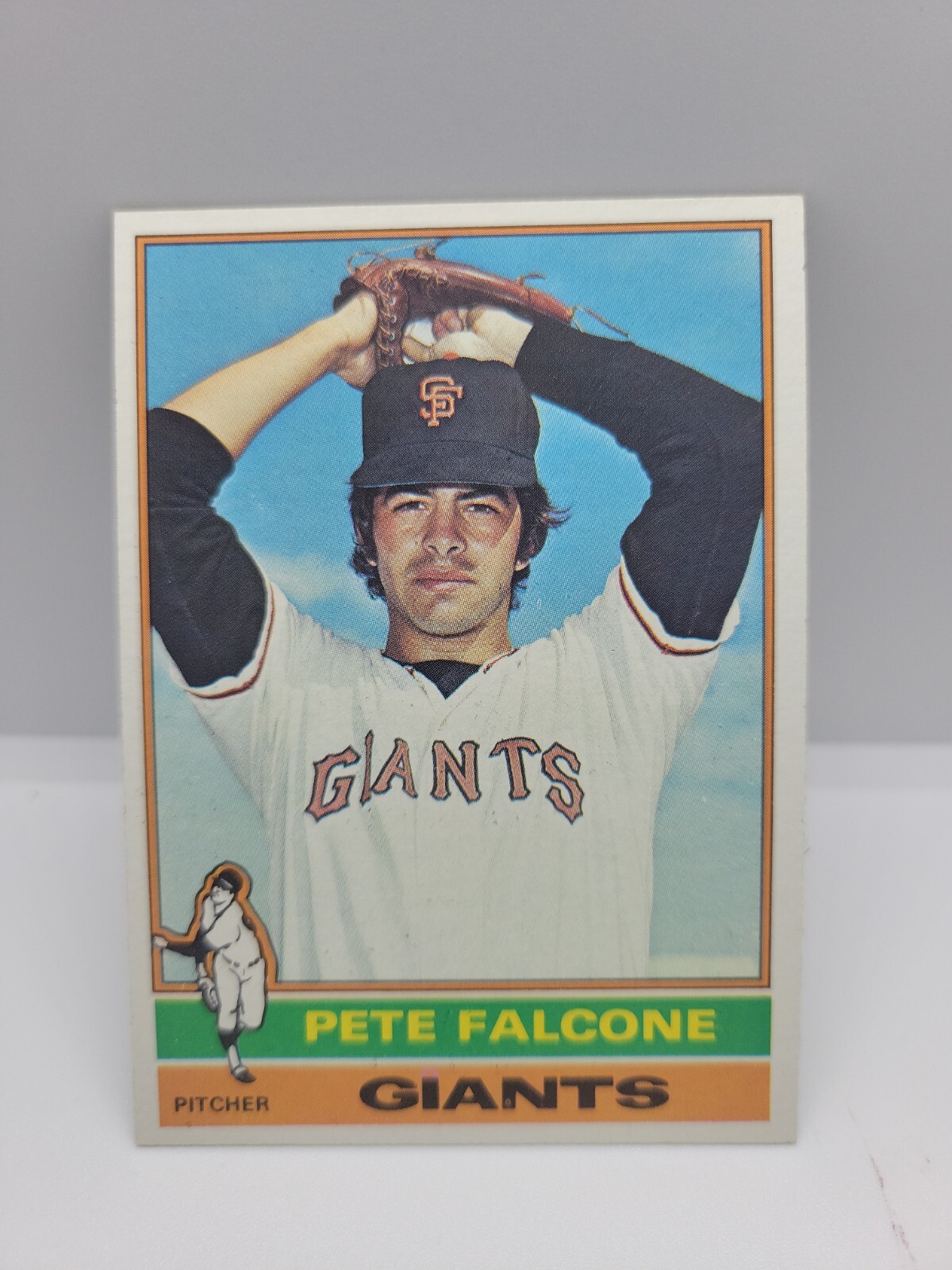 1976 Topps Baseball Card # 524 Pete Falcone San Francisco Giants EX-MT+ ...