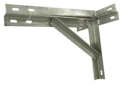 SATELLITE AERIAL WALL BRACKET T & K BRACKETS GALVANISED STEEL AERIAL ...
