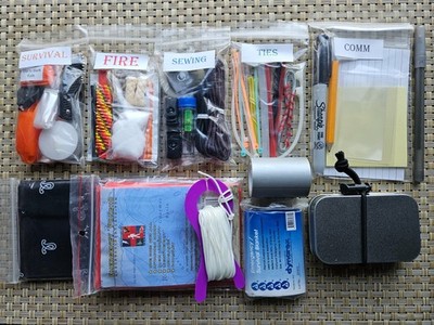 Premium SURVIVAL and REPAIR kit - Great for car, home, camping, 60 ...