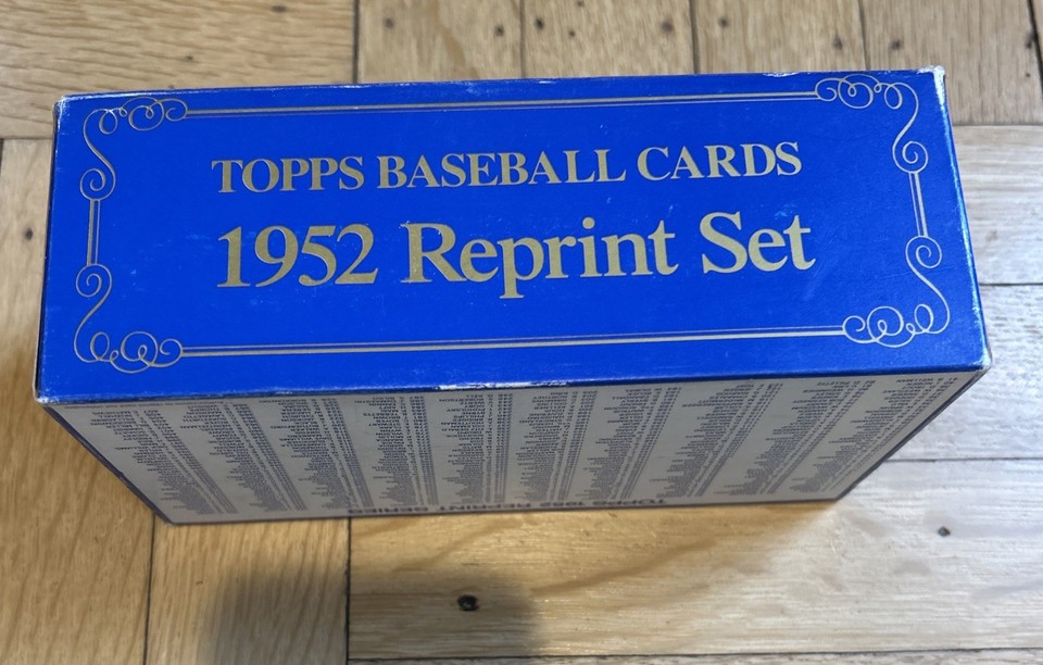 1952 Topps Baseball Reprint Set Box FACTORY SEALED!! 1-407 Mantle, Mays ...