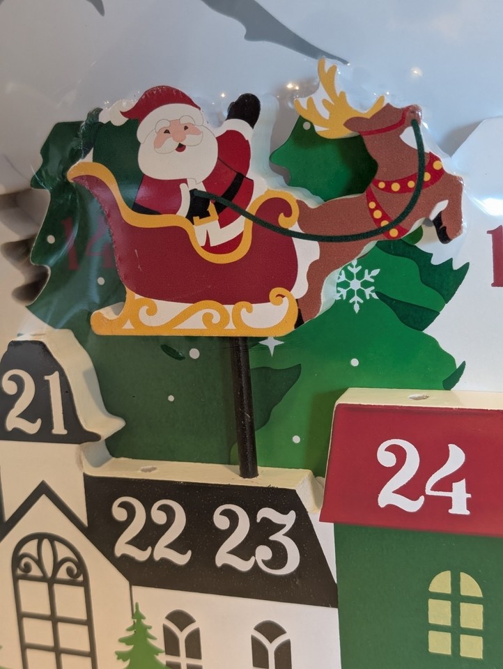 Wooden Christmas Countdown | eBay