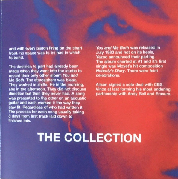 YAZOO The Collection (2XCDs 2012 Music Club Deluxe) 32 Track 🇬🇧UK ...