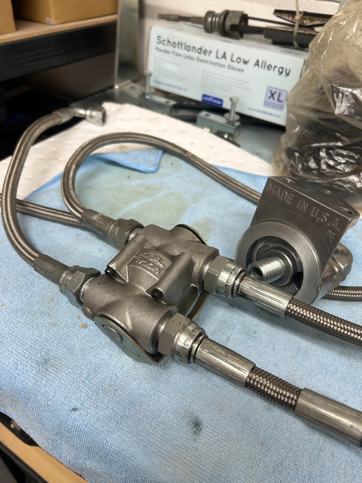 VW Aircooled Full Flow Oil Kit | eBay UK