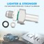 Universal Fuel / Gas Tank Return Line Fitting Conversion Install Kit No ...