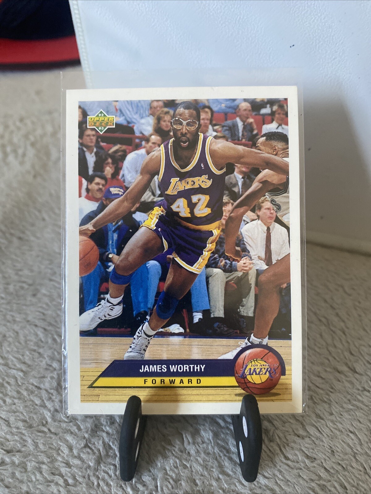 1992-93 UPPER DECK BASKETBALL CARD JAMES WORTHY P21 | eBay