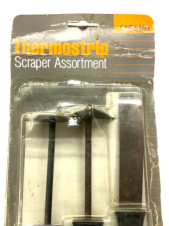 NEW! EMHART THERMOSTRIP SCRAPER ASSORTMENT, HG-3. OPENED PACKAGE | eBay