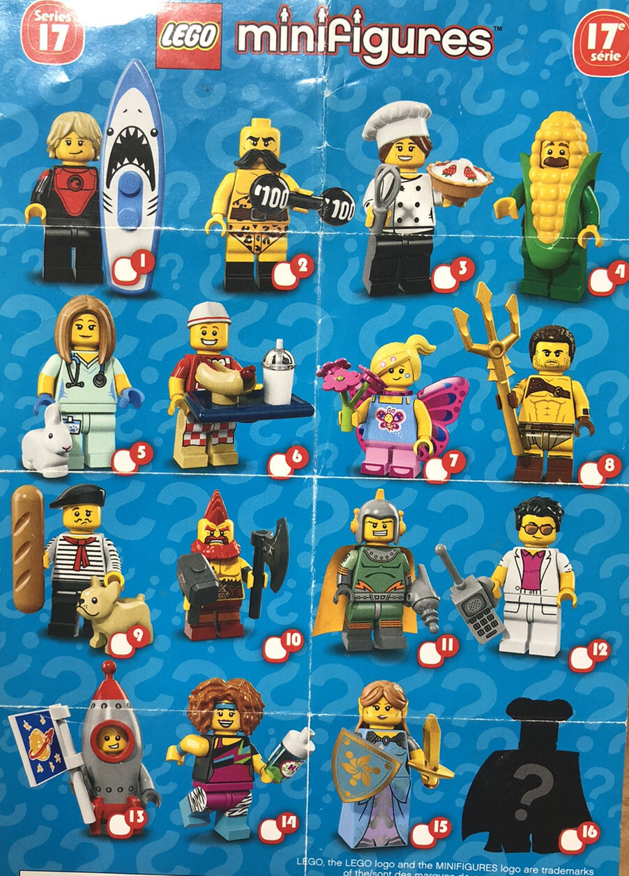 LEGO - Series 17 #71018 Collectible Minifigures PICK YOUR FAVORITE NEW ...