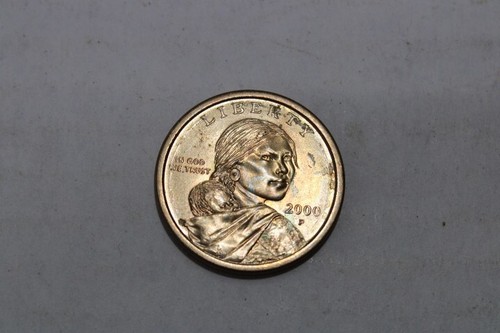 2000 Sacagawea Dollar P Mint Mark Wounded Eagle misprint error Coin | eBay